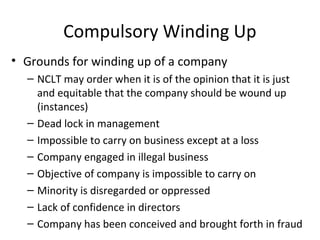 Company law part iii | PPT
