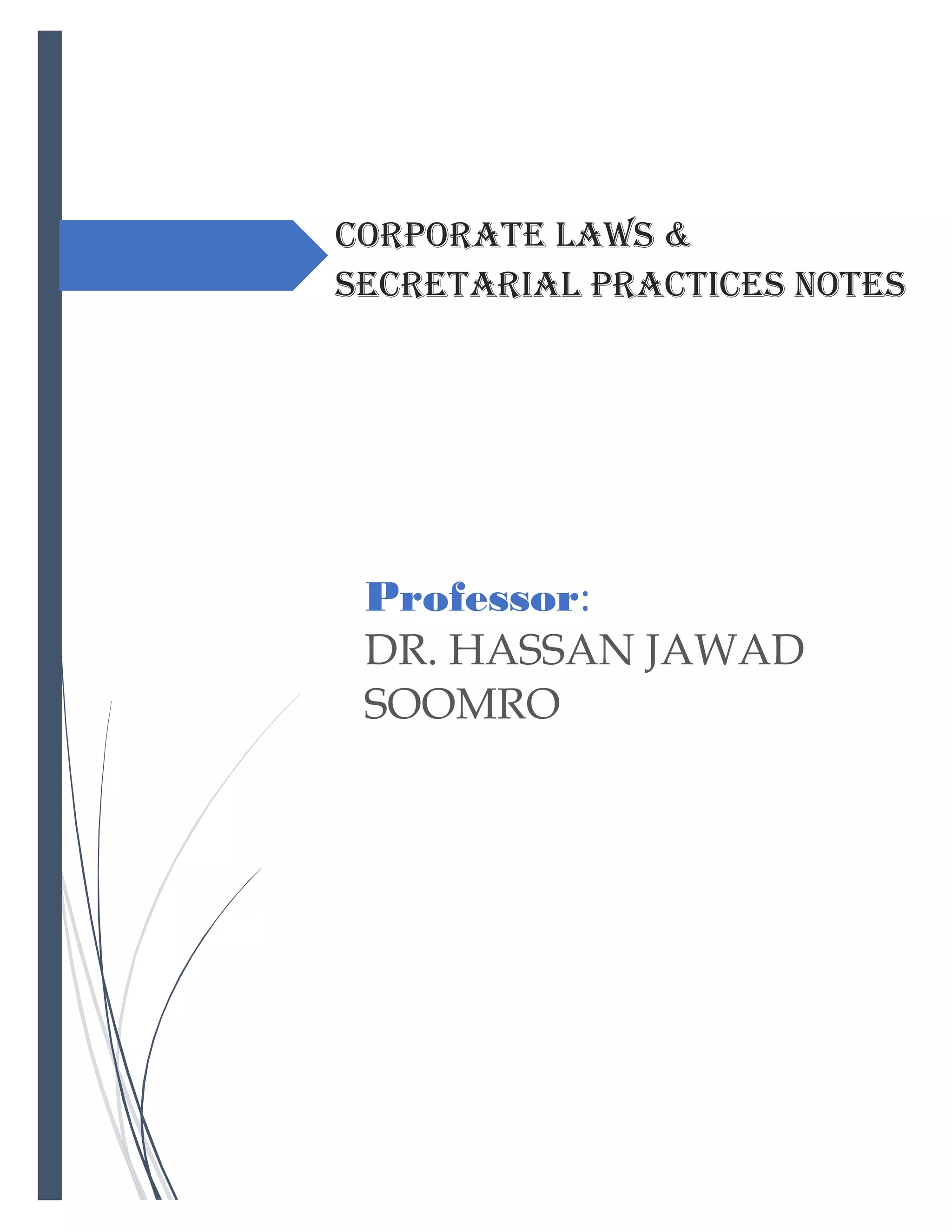Company Law Notes.pdf