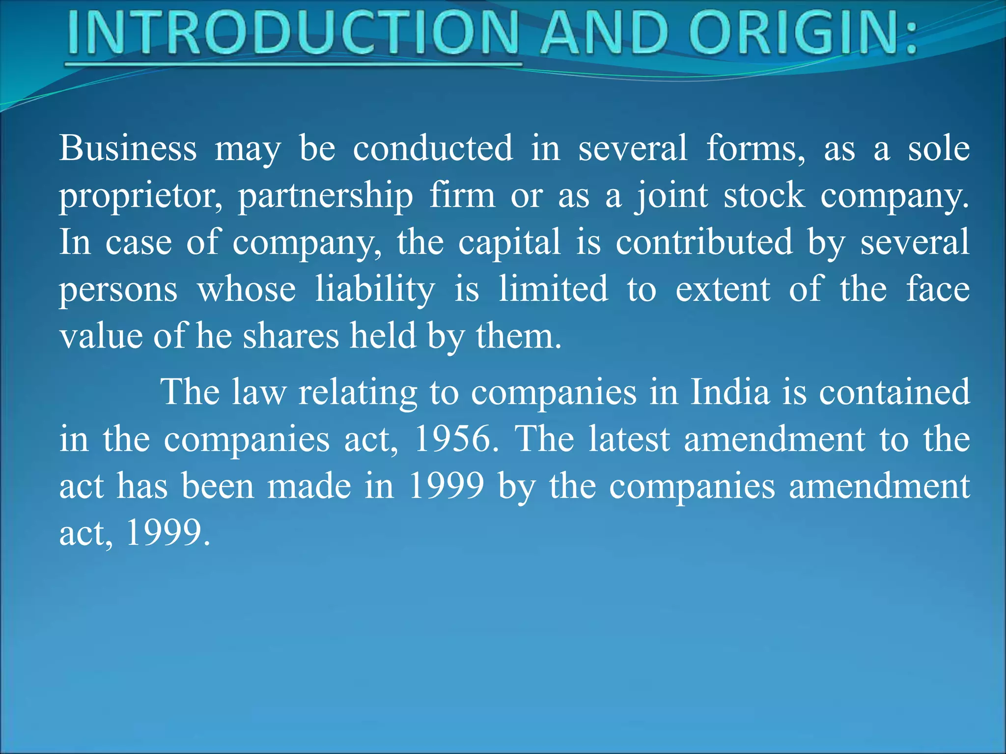 Company Law Unit I.ppt