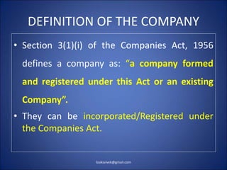 Company law | PPT
