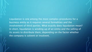 Company liquidation in uae | PPT