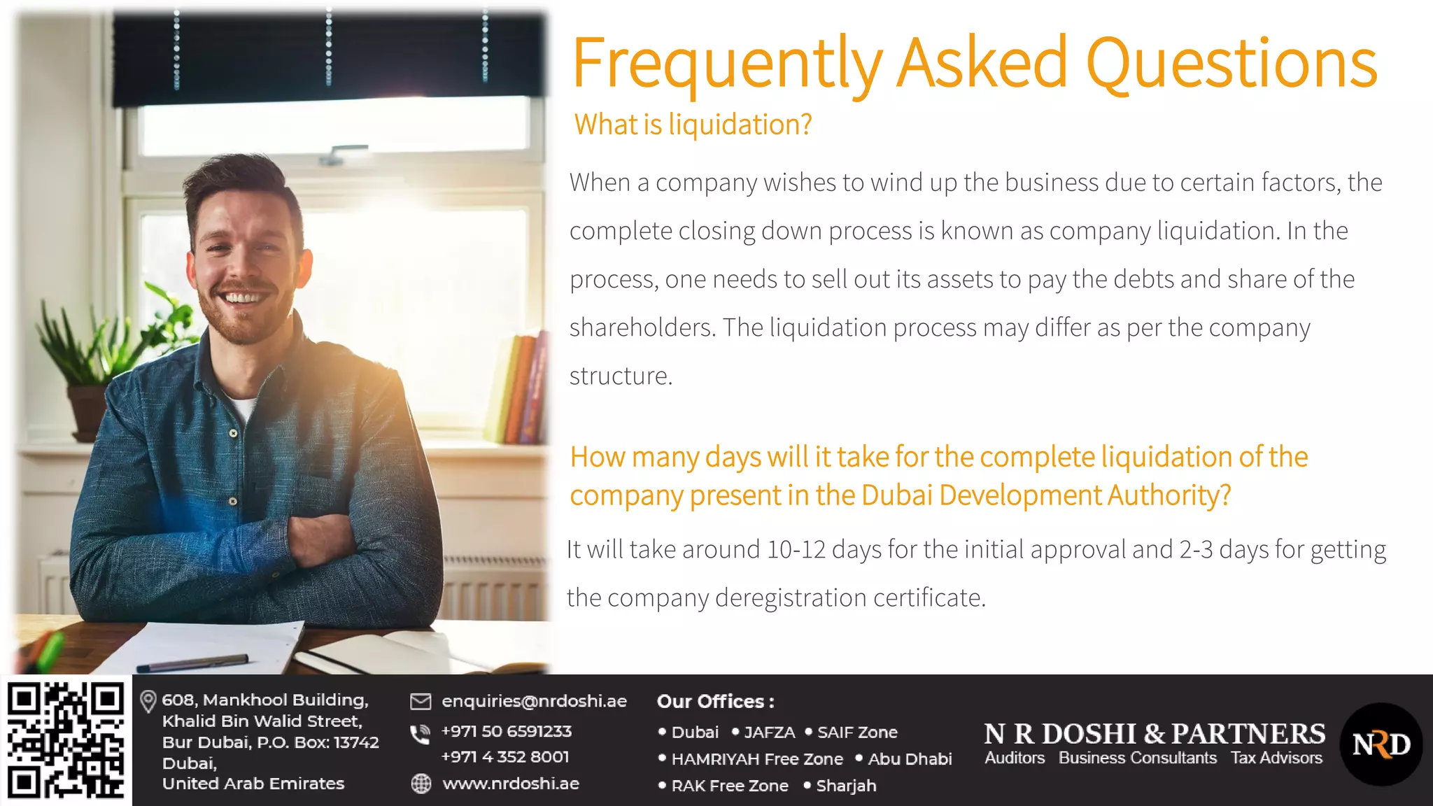 Company liquidation procedure with dubai development authority dda ...