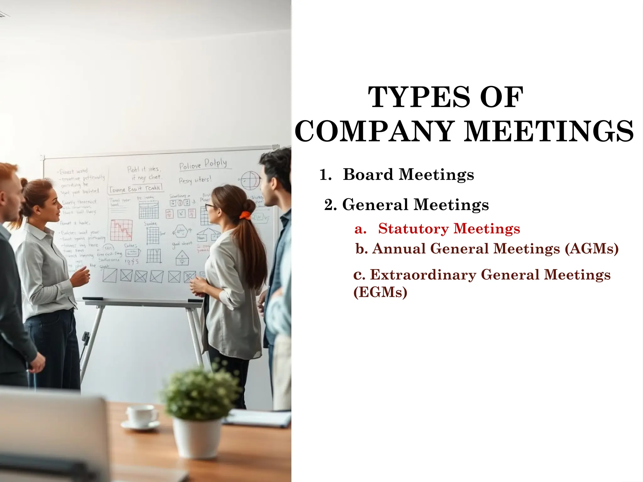 COMPANY meeting types and requisites of a meeting | PPTX