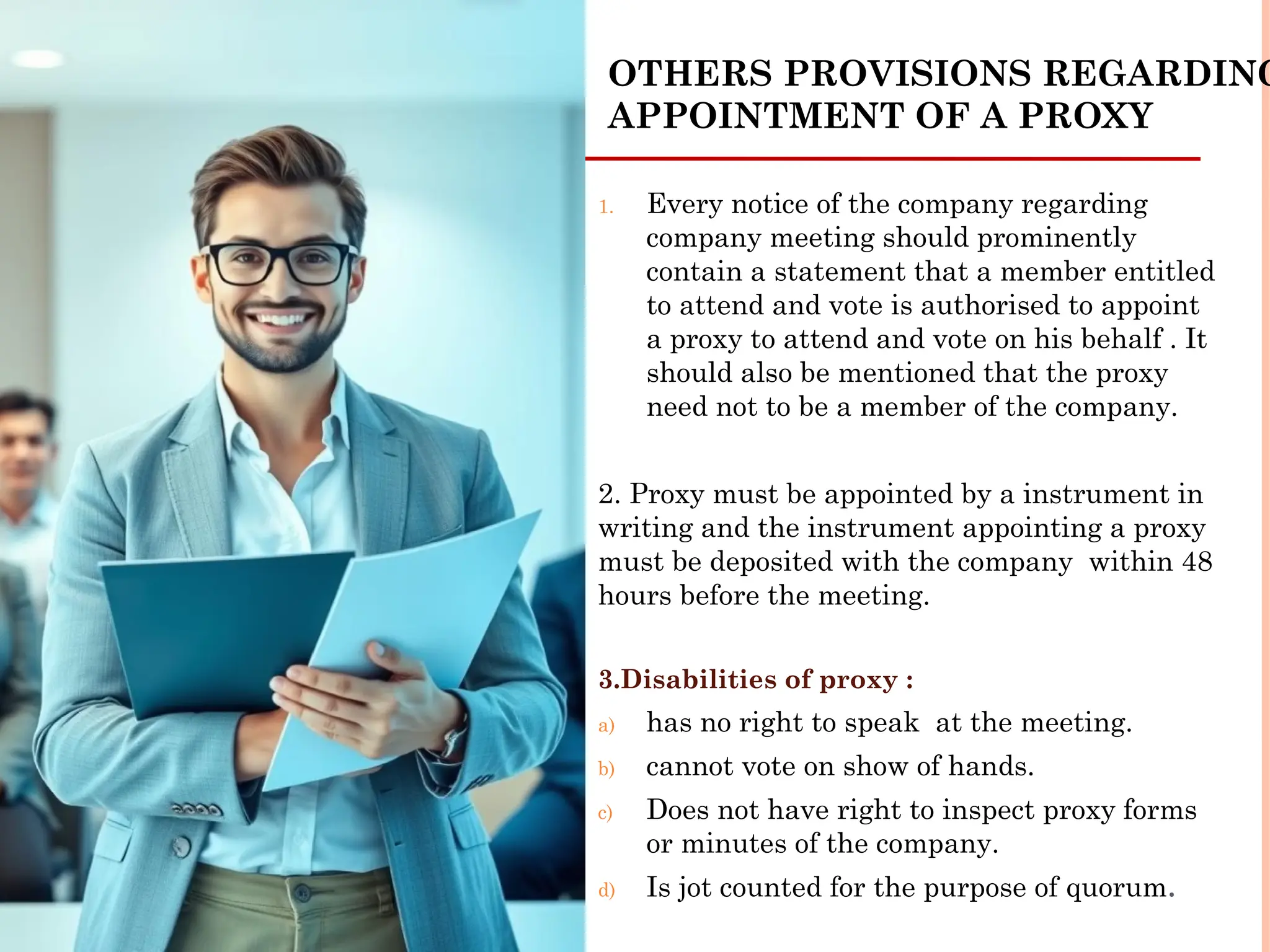 COMPANY meeting types and requisites of a meeting | PPTX