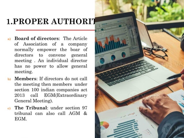 COMPANY meeting types and requisites of a meeting | PPTX