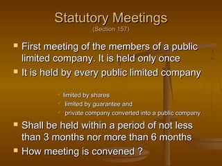 Company meetings | PPT