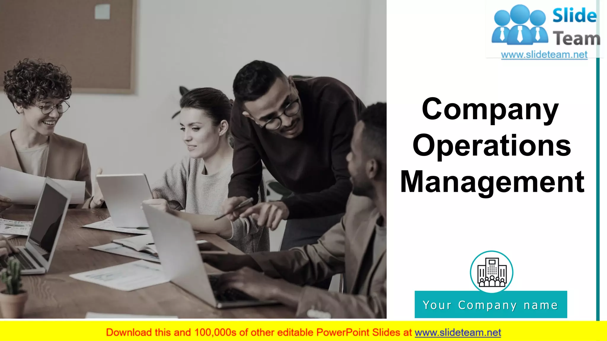 Company Operations Management PowerPoint Presentation Slides | PDF
