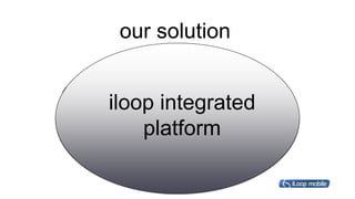 Company Presentation: iLoop Mobile overview | PDF | Marketing and Advertising | Business