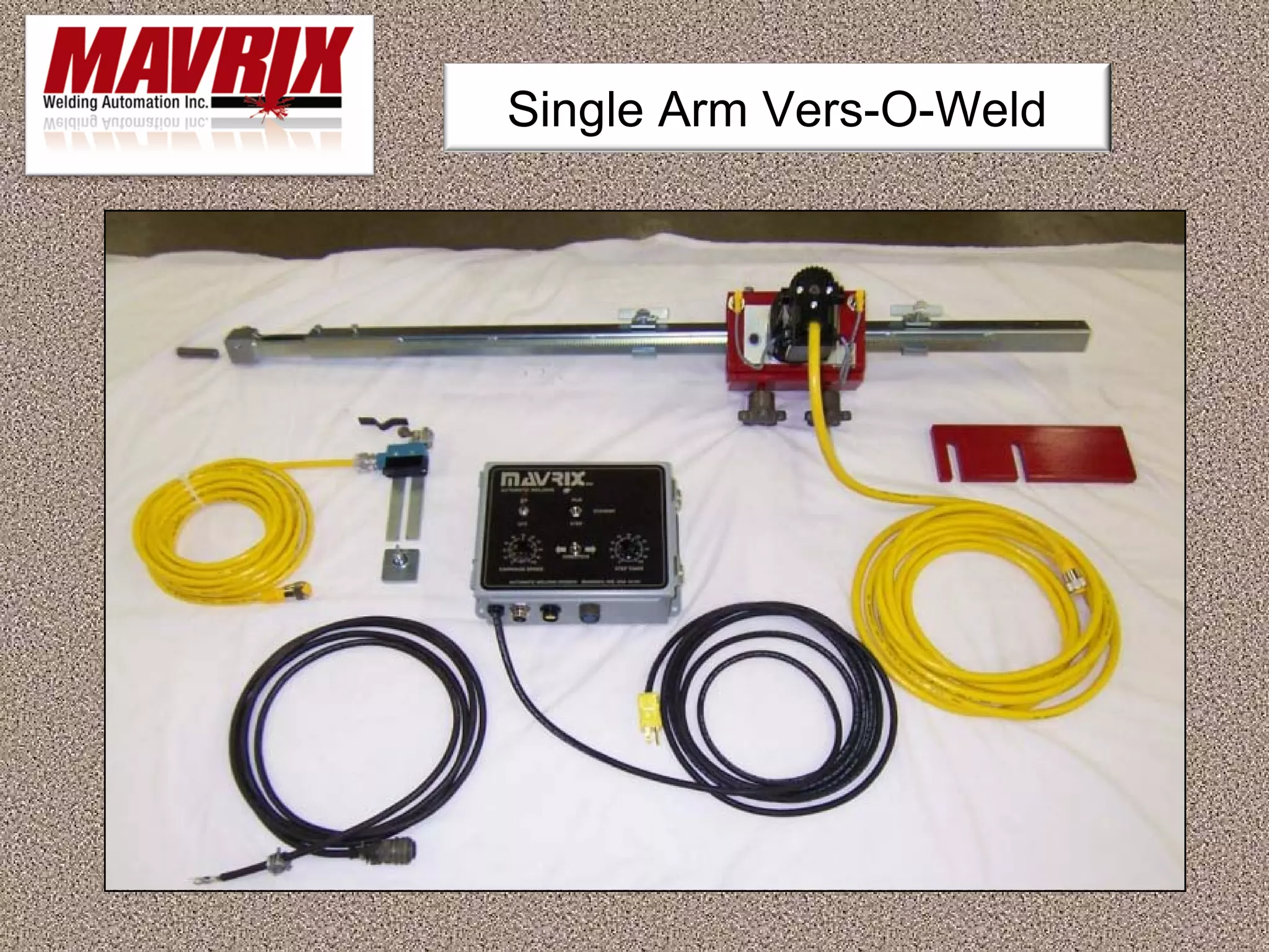 Mavrix Welding Automation Overview | PDF