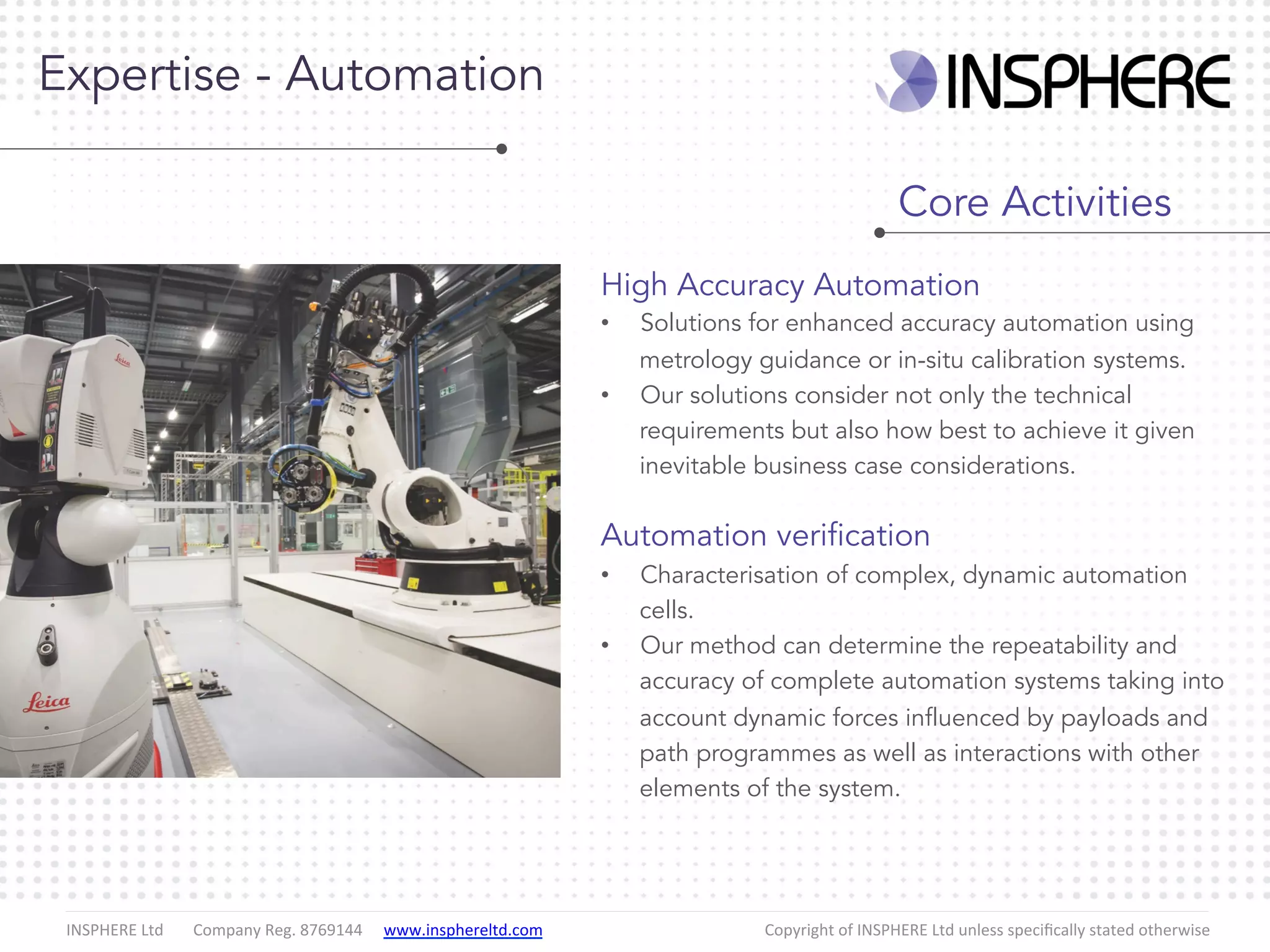 INSPHERE - Productivity from enhanced metrology | PPT