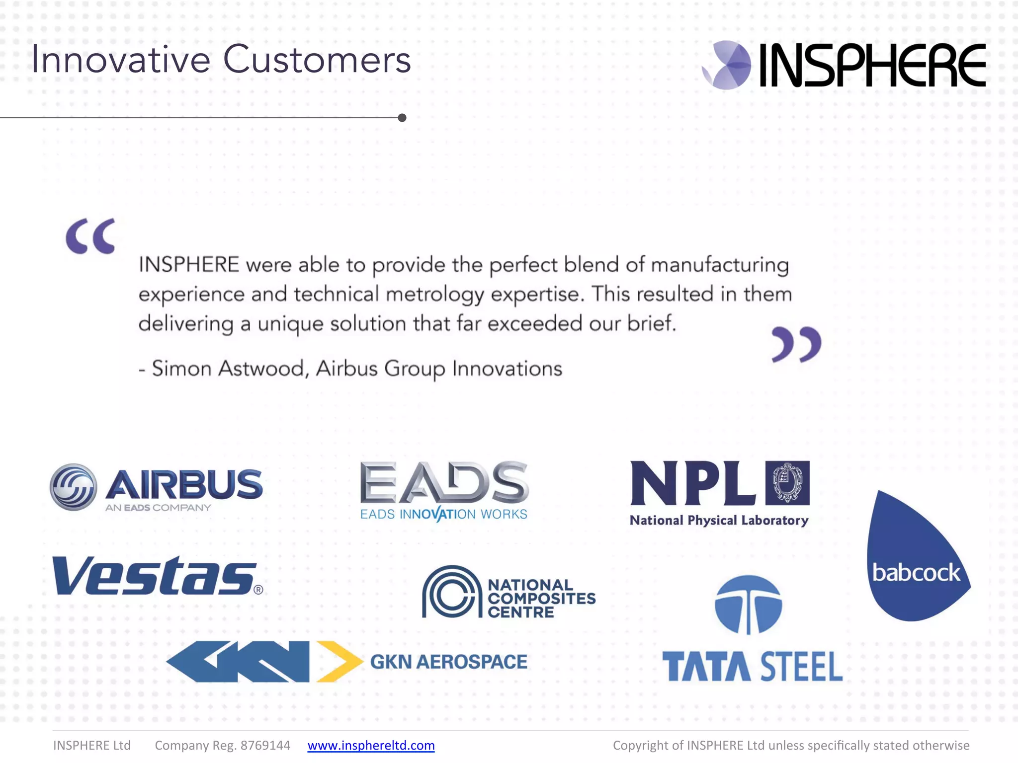 INSPHERE - Productivity from enhanced metrology | PPT | Free Download