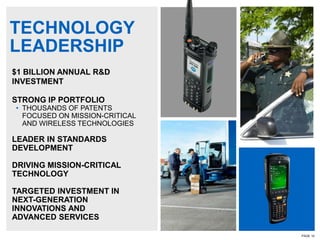 2012 Motorola Solutions Corporate Overview | PPTX