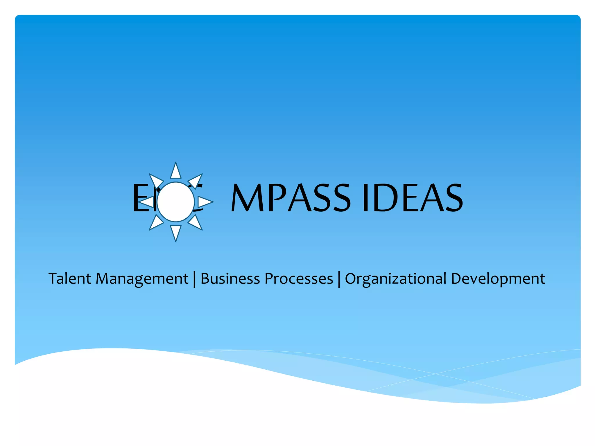 Company Presentation - Encompass Ideas | PPT