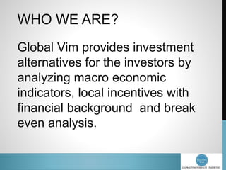 Company presenation of GLOBAL VIM | PPT