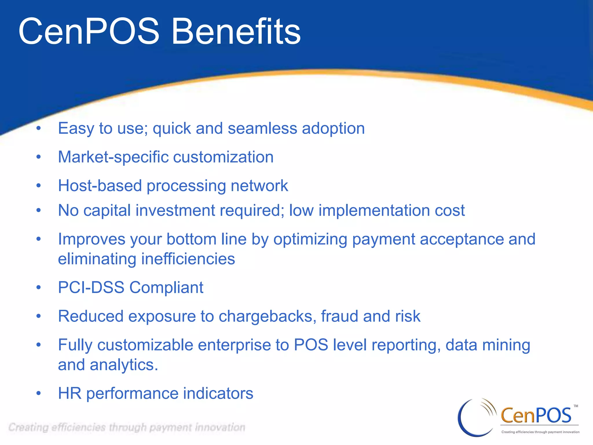 CenPOS Presentation | PPT