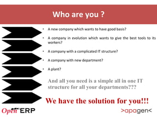 OpenERP with Apagen Solutions | PDF