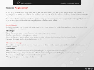 Driving Insightful, Quantifiable Results | PPT