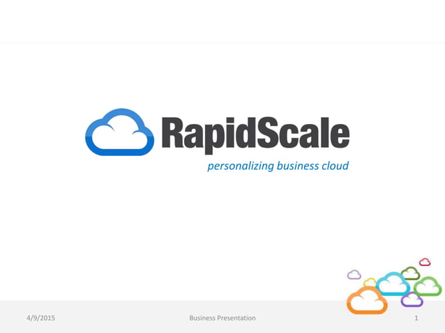 RapidScale Company Presentation | PPT