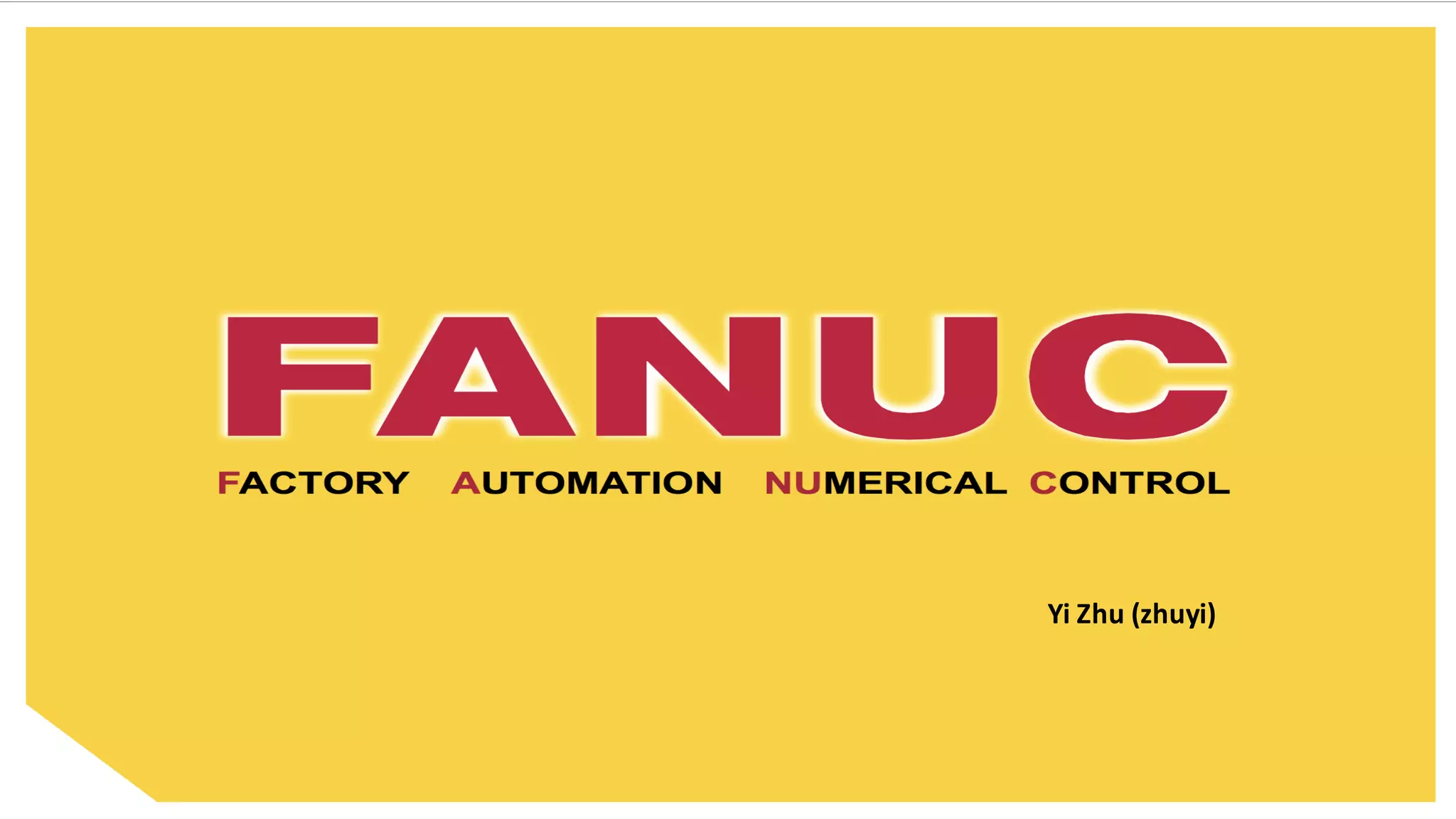 FANUC | PDF