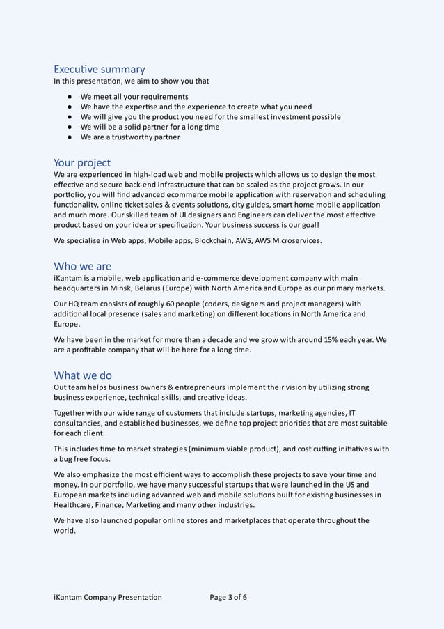 Company presentation | PDF