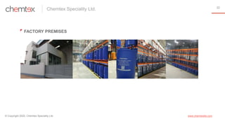 Chemtex Speciality Limited - Corporate Presentation | PPT