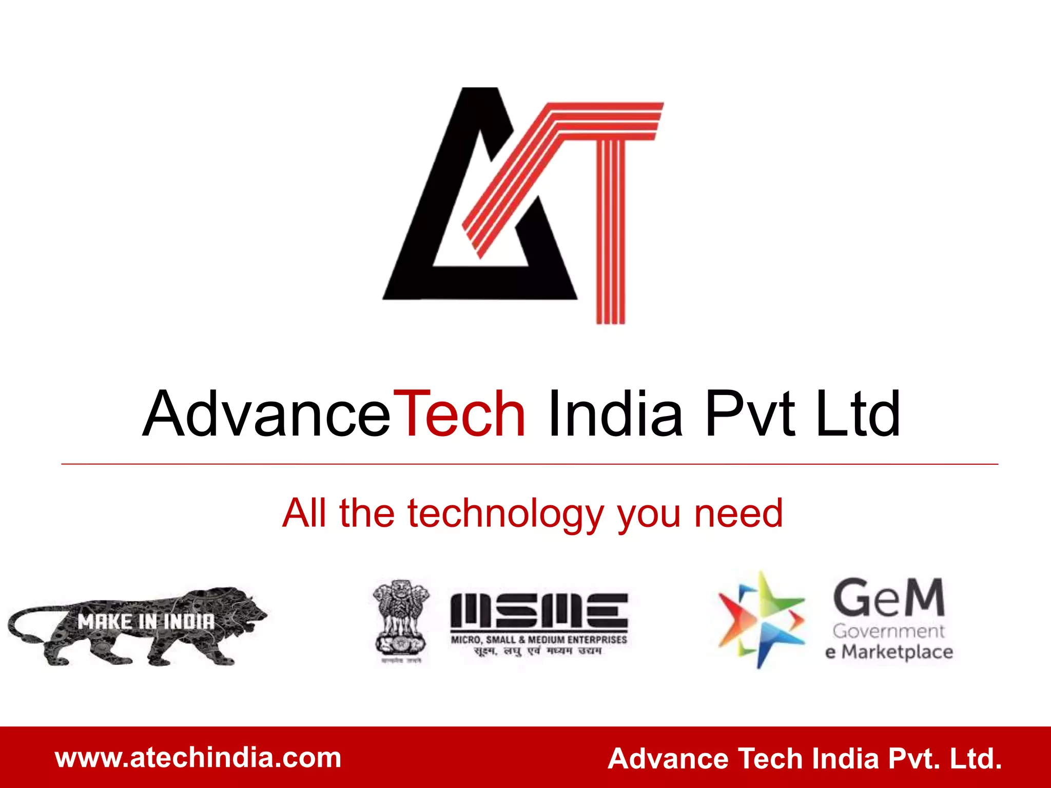 AdvanceTech India Pvt Ltd | PPTX