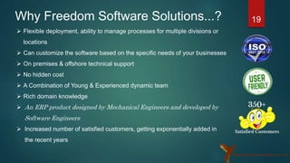 ientERPrise - Freedom Software | PPT