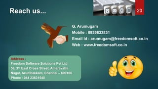 ientERPrise - Freedom Software | PPT