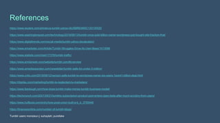 Tumblr Company Presentation | PPTX