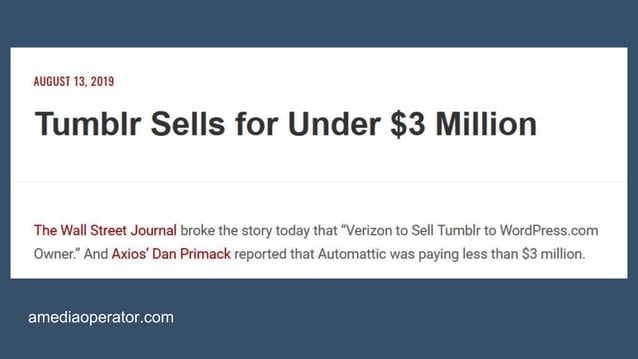 Tumblr Company Presentation | PPT