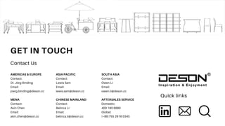 Company presentation - DESON 2020 | PDF