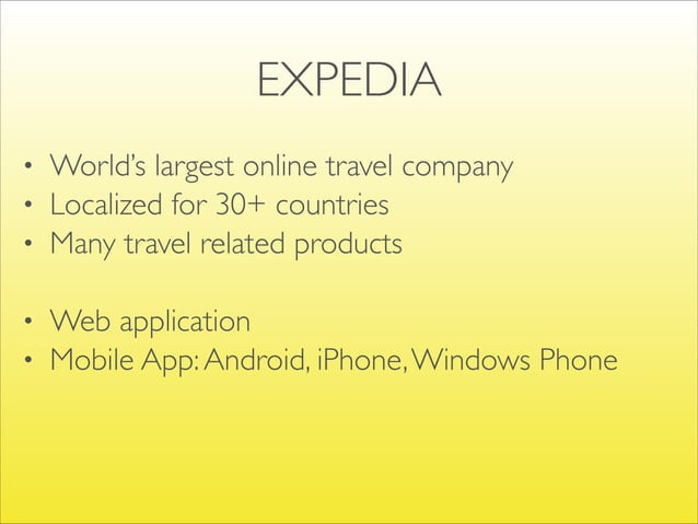 Expedia company presentation | PDF