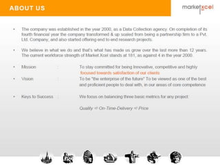 Market Xcel Data Matrix - Market Research | PPSX