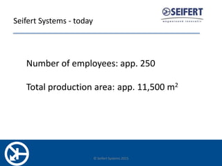 Seifert Systems - 50 years of Thermal Management | PPTX