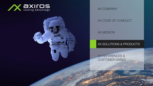 AXIROS | Company presentation 2020 | PPT