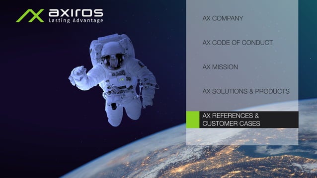 AXIROS | Company presentation 2020 | PPT