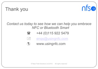 NFS - Company presentation 2015 | PDF | Wearable Technology | Consumer ...