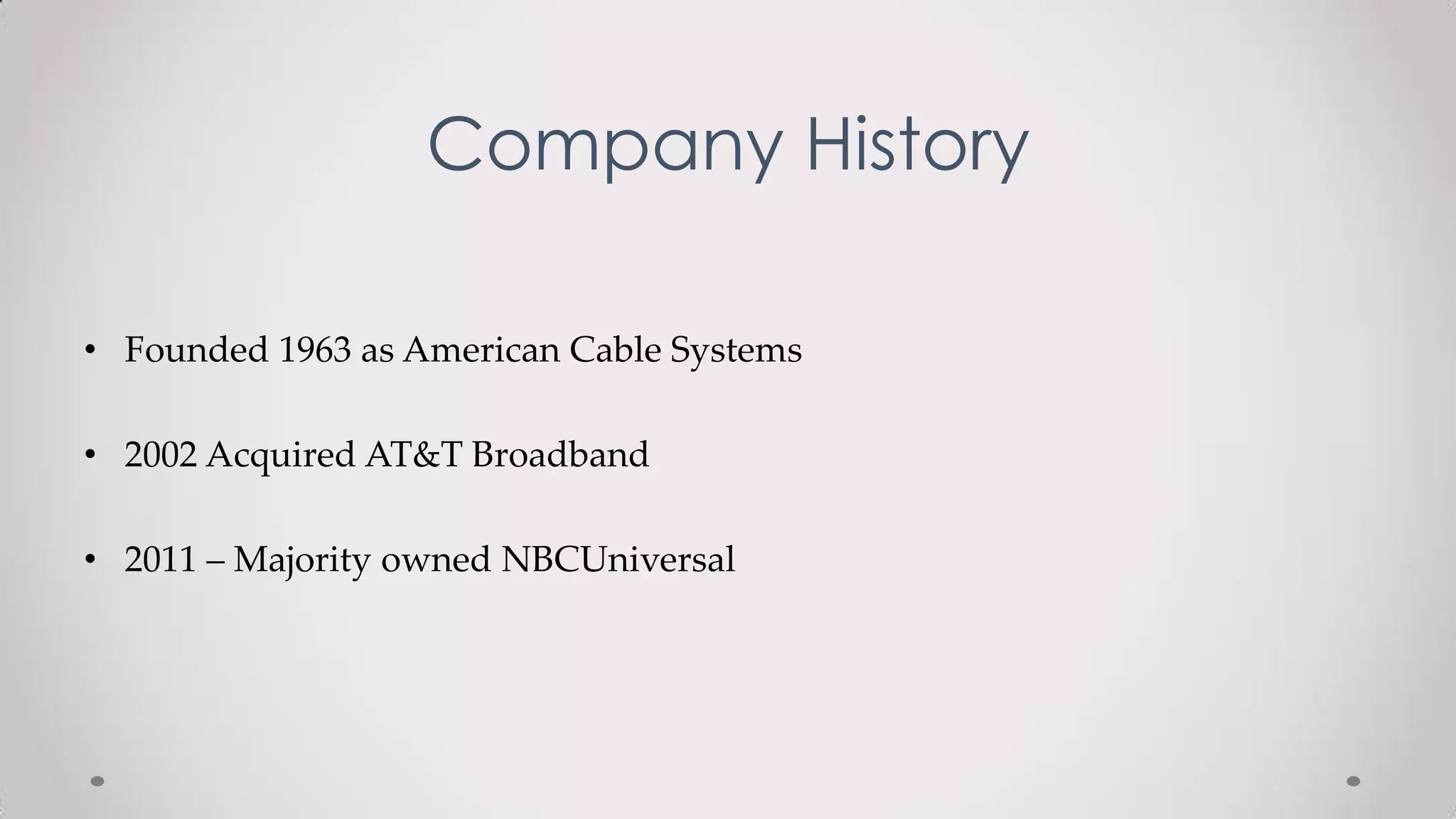 Comcast | PPTX