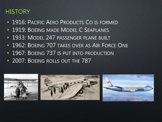 Company Presentation Boeing | PPTX