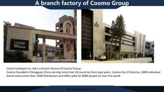 Cossla Company presentation | PDF