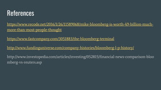 Derek Xia Bloomberg LP | PPT