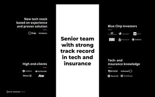 TDI Startup Insurtech Award - Company presentation DIG | PPT