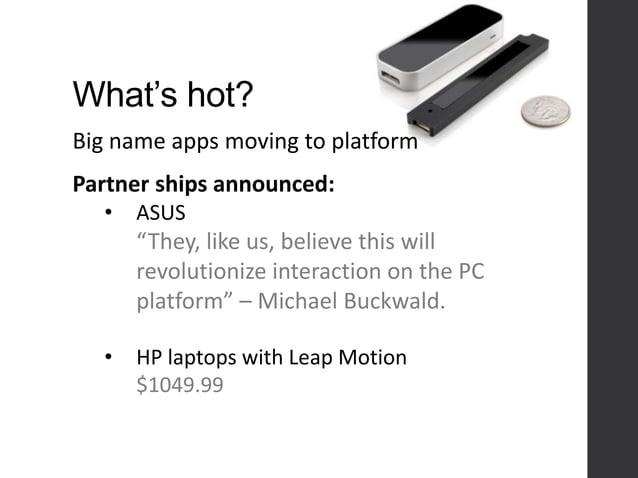 Leap Motion | PPTX