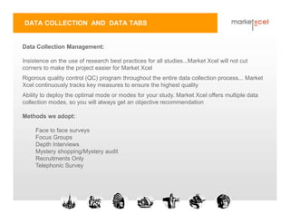 Company Presentation Market Xcel Data Matrix | PPT