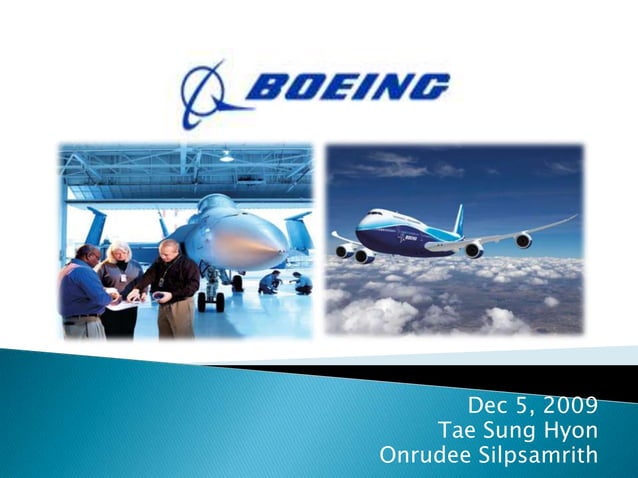 Boeing Company Presentation | PPTX | Air Travel | Travel Type