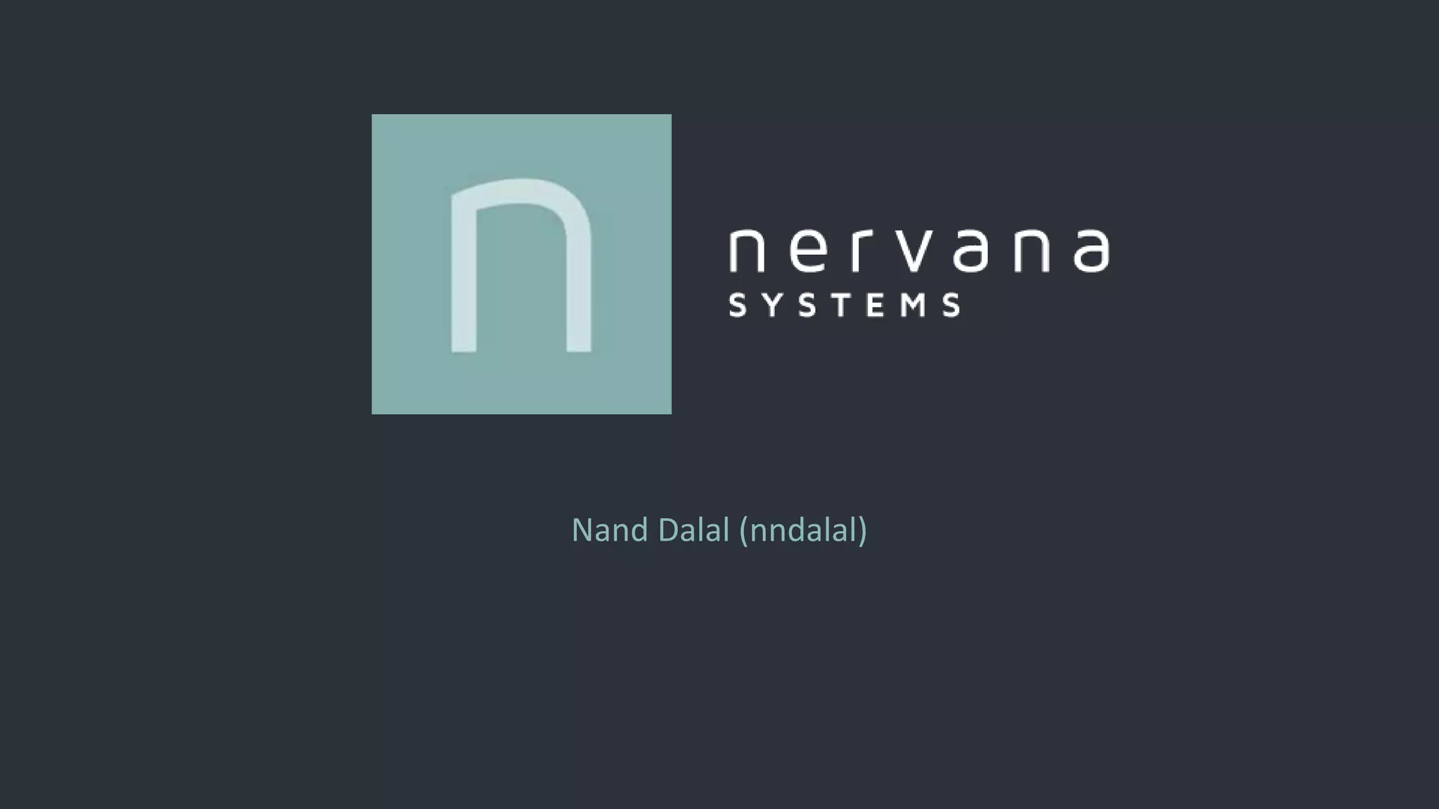 Nervana Systems | PPTX