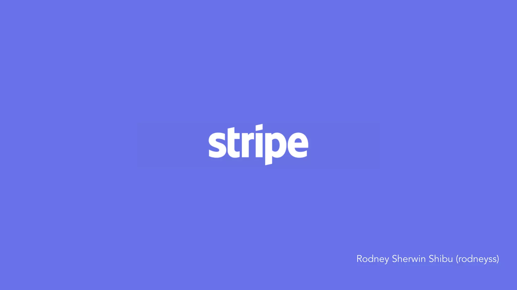 Company Presentation (Stripe) | PDF