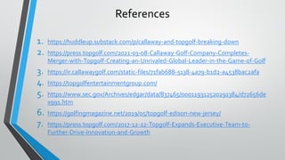 Company presotopgolf | PDF