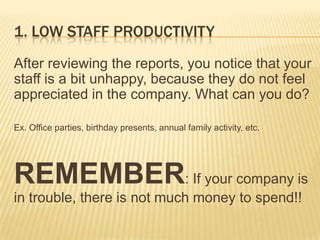 Company problems | PPTX