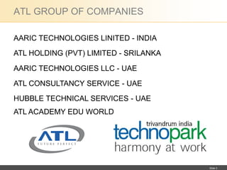 ATL Group Company profile | PPTX